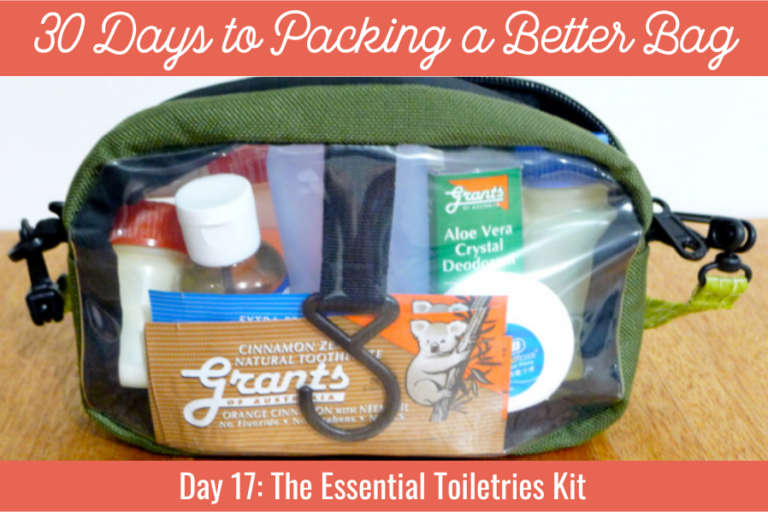 The Essential Travel Toiletries Kit • Her Packing List