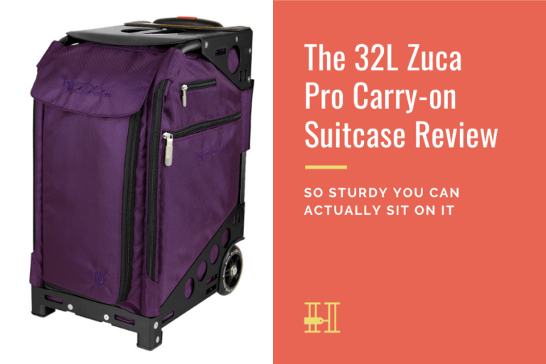 A Zuca Pro Carry-on Suitcase Review: You Can Actually Sit on It • Her ...