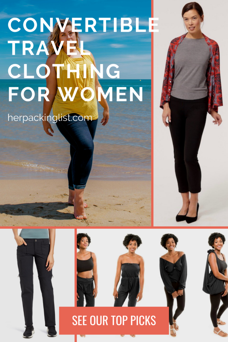 The Best Convertible Travel Clothing for Women: Pack Less & Do More ...