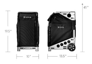 A Zuca Pro Carry-on Suitcase Review: You Can Actually Sit on It • Her ...