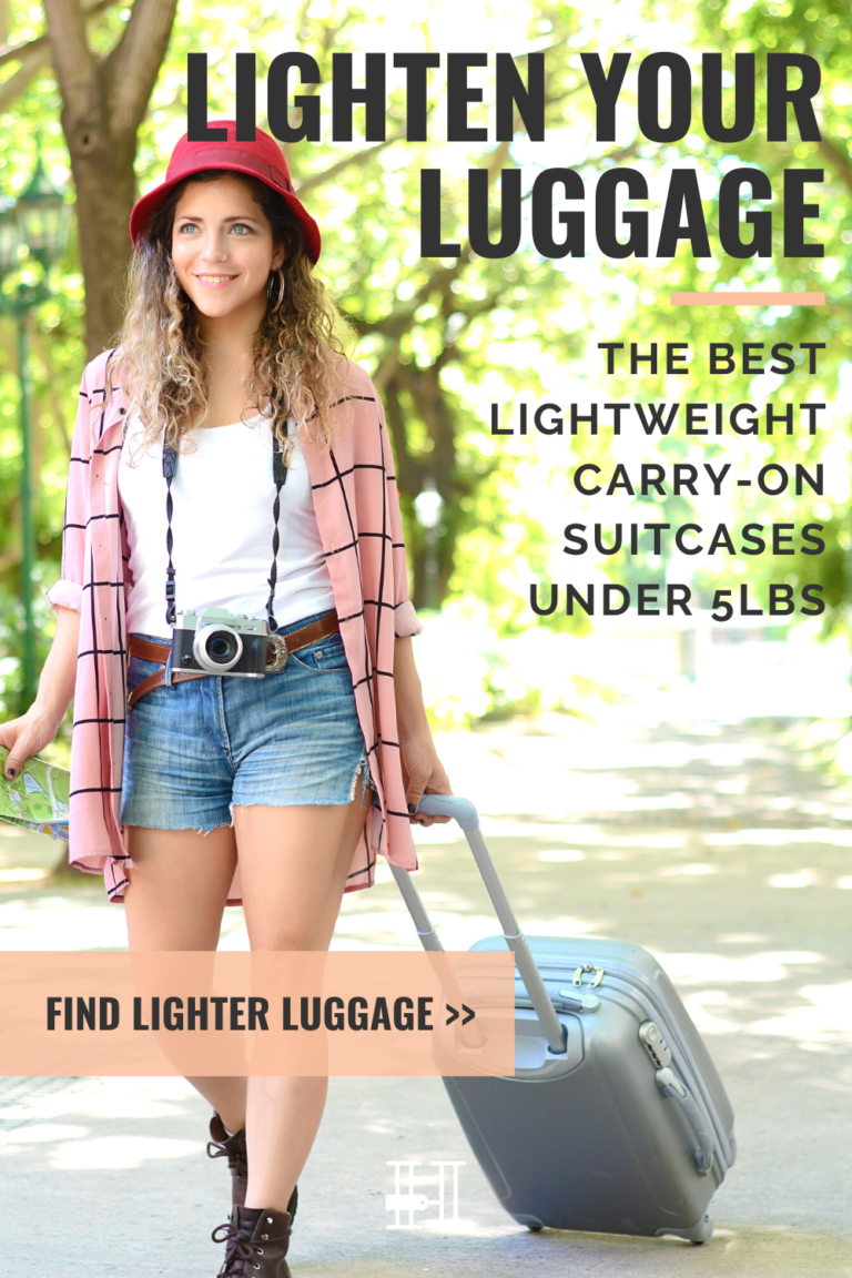 Best Lightweight Carry-on Suitcases at 5lbs and Below • Her Packing List